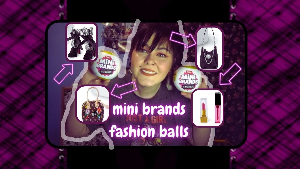 mini brands fashion opening | miniature purses, miniature accessories ...