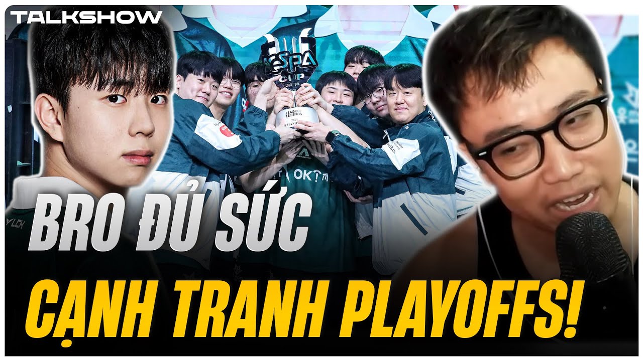 (Talkshow) BRO đủ sức tranh Playoffs! - T1 có vắng mặt tại LCK vì DDoS? - YouTube