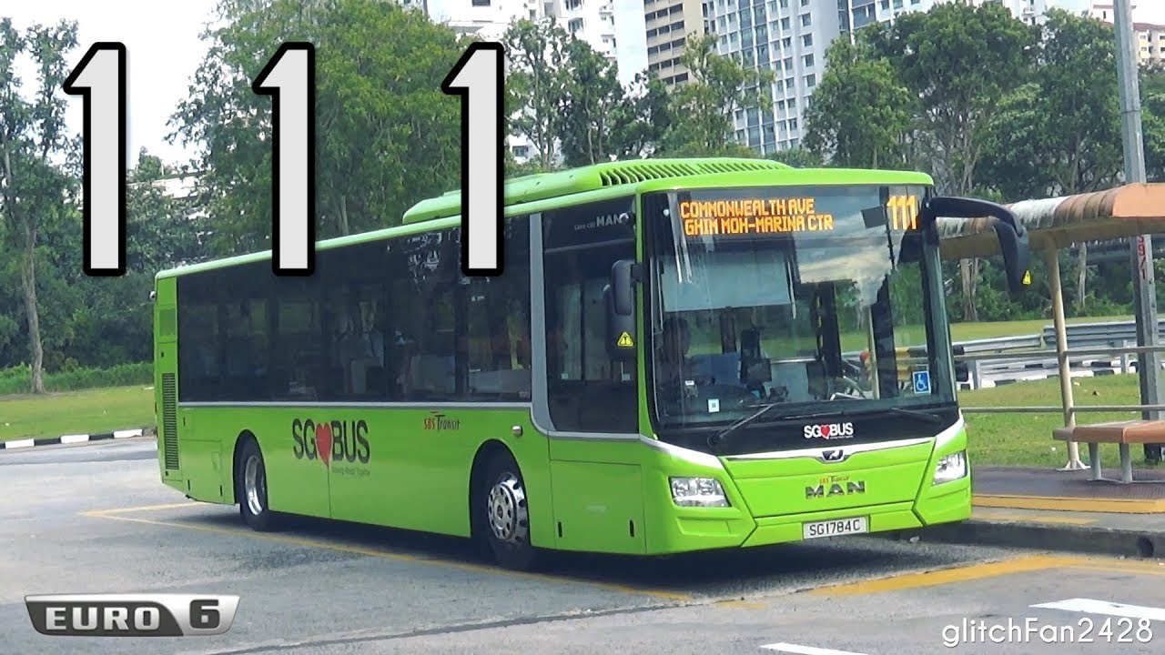 [SBST] Debut - SG1784C on Service 111 - MAN NL323F A22 Euro 6 Gemilang ...