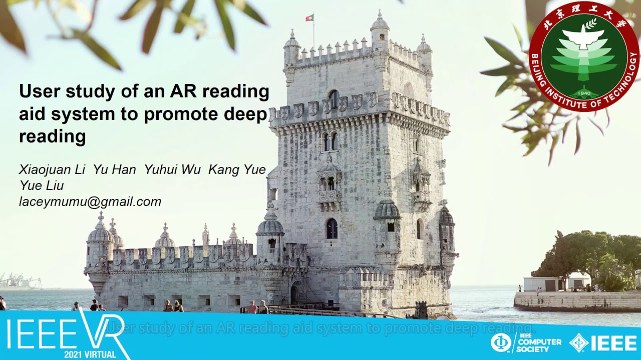User study of an AR reading aid system to promote deep reading (IEEE ...