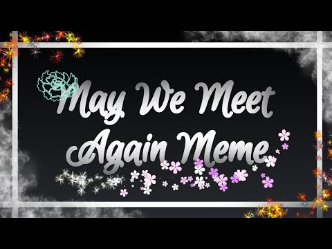 May We Meet Again Meme | **Warning: Flashing and slightly disturbing ...