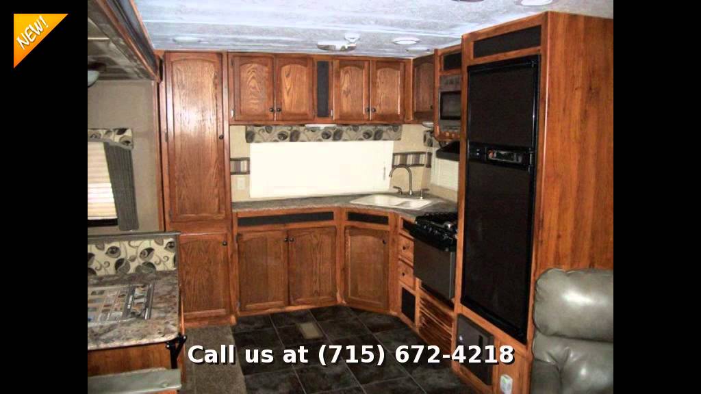 2014 Keystone Hideout 30FKDS, Travel Trailer Front Kitchen - YouTube