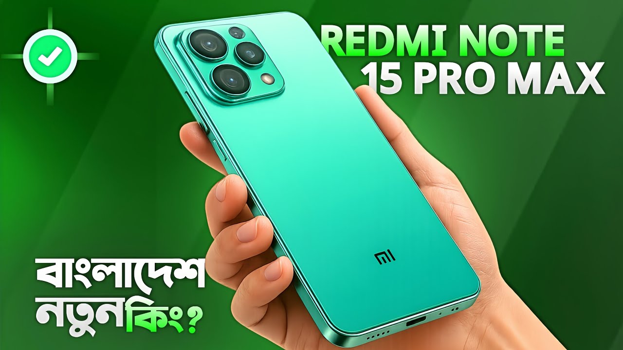 Redmi Note 15 Pro Max Review বাংলাদেশ সহ বিশ্বমাতাবে 🤯 | Redmi Note 15 ...