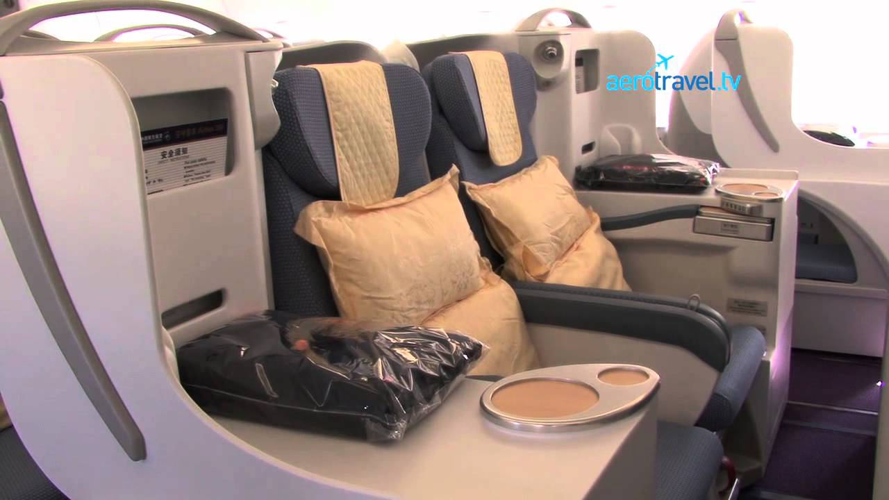 China Southern Airbus A380 - wnętrze samolotu/cabin view - YouTube