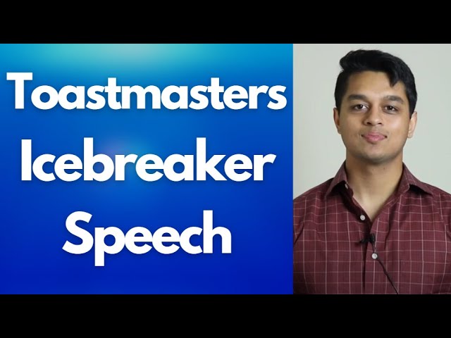 How To Write An Icebreaker Speech Toastmasters Online | emergencydentistry.com
