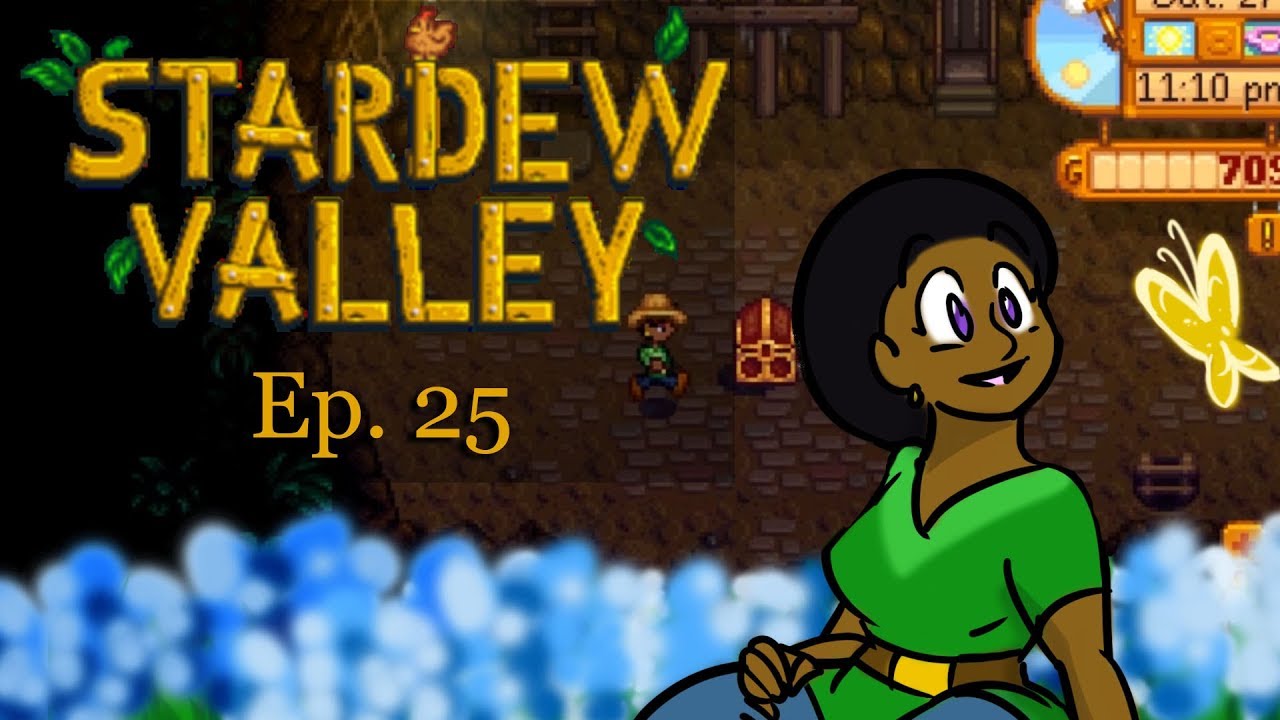 Digging For Topaz - Stardew Valley Ep #25 - YouTube