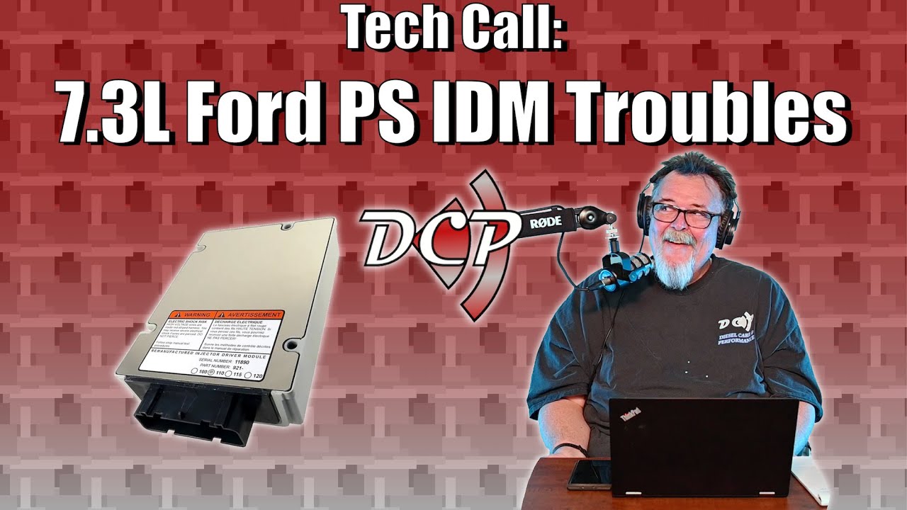 Diesel Tech Call: 7.3L Ford Power Stroke IDM Troubles - YouTube