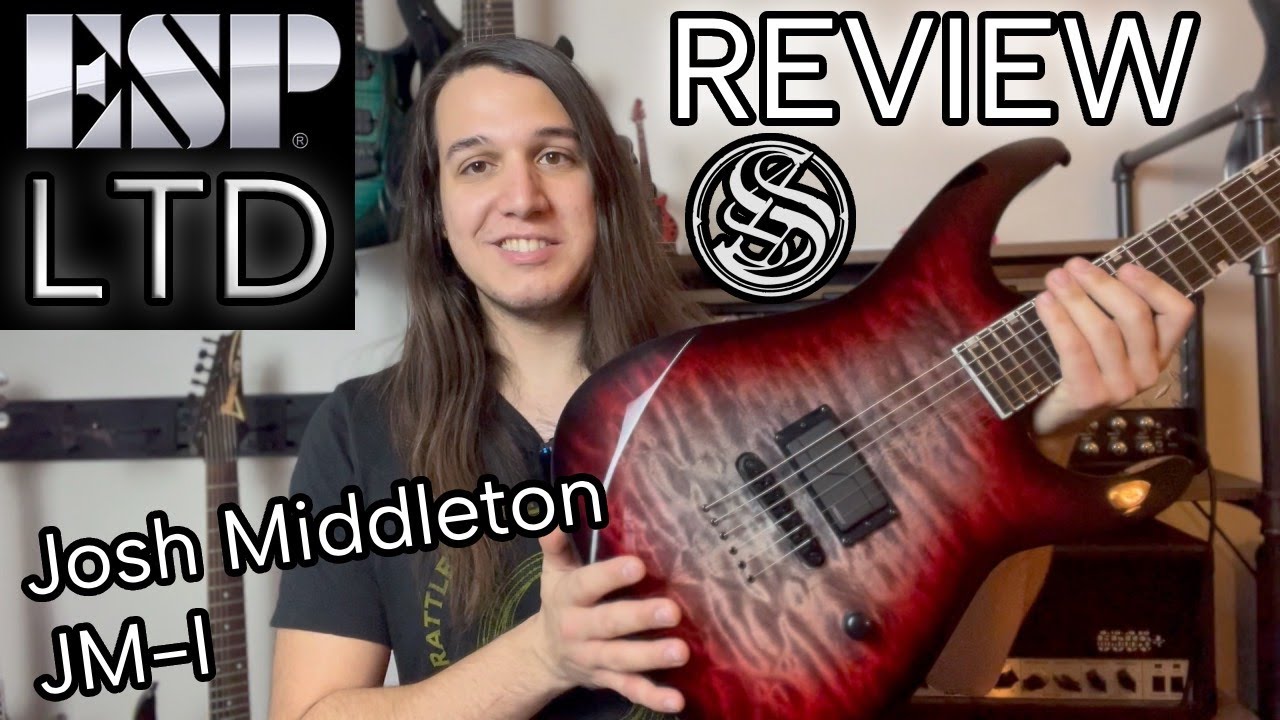 NEW 2025 ESP/LTD JM-I Josh Middleton Signature Guitar || Review/Demo ...
