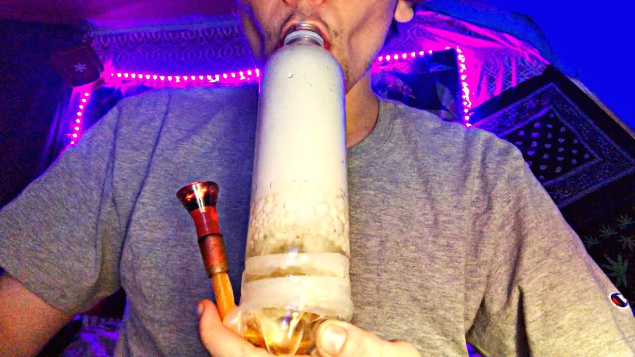 Homemade Inliner With Dual Honeycomb Percolator - YouTube