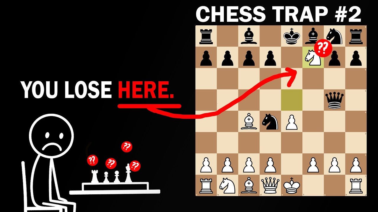 You Will Lose If You Don't Know These 8 CHESS TRAPS! - YouTube