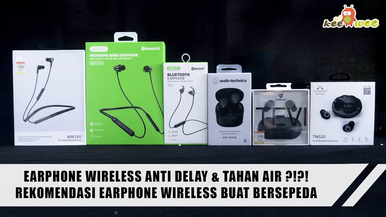 REKOMENDASI EARPHONE WIRELESS TERBAIK UNTUK OLAHRAGA!! TOP 6 SPORT ...