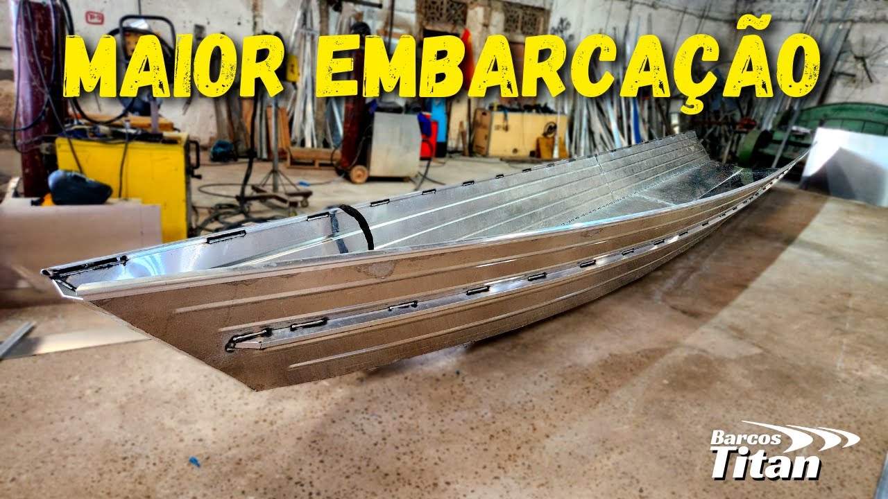 A MAIOR EMBARCAÇÃO DA TITAN !!! - YouTube