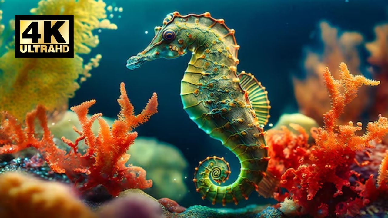 A Journey Among Water Animals in 4K | Nature beauty | The Ocean - YouTube