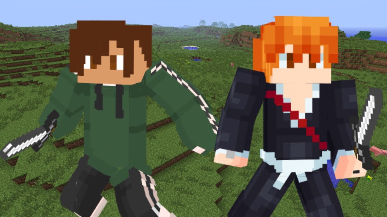 Minecraft: Bleach Ep. 1 - Shinigami or Quincy or Hollow... - YouTube