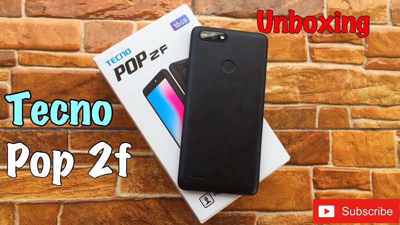 I got the TECNO POP 2F! (Unboxing) - YouTube