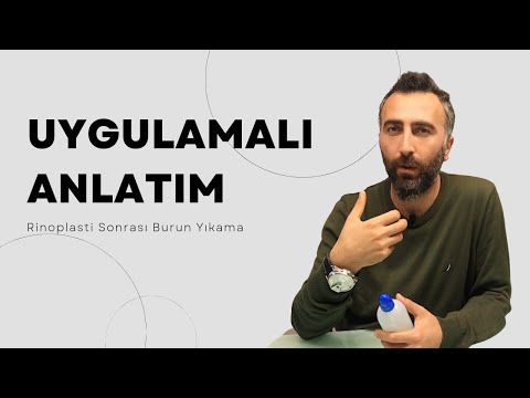 Burun Ameliyatı Sonrası Burun Yıkama
