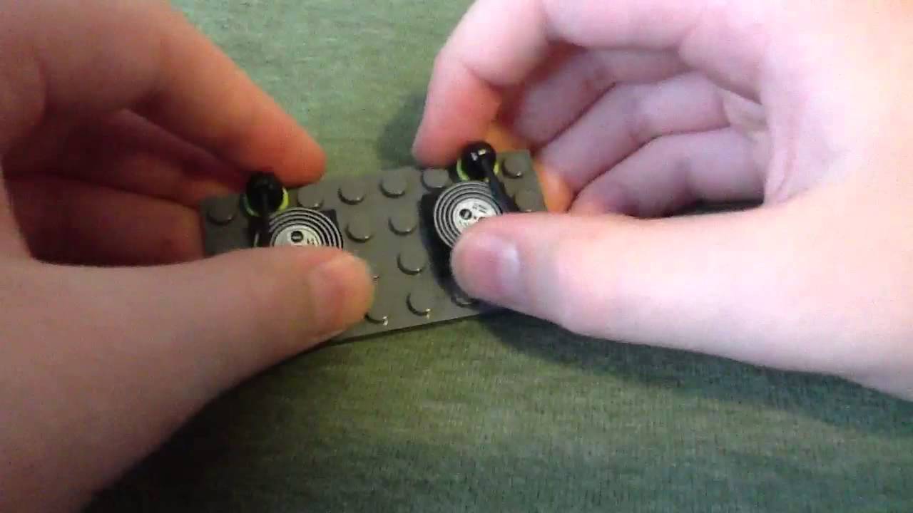 How to make a lego dj turntable - YouTube
