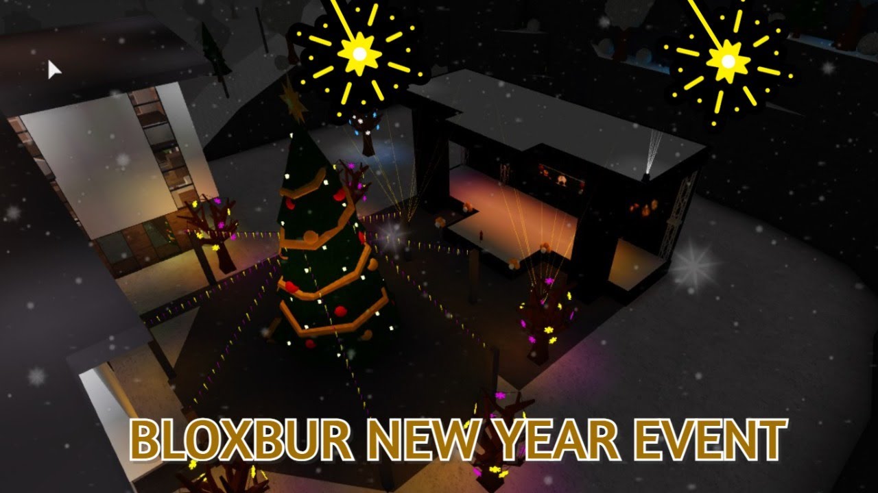 BLOXBURG NEW YEAR EVENT, FIREWORKS SHOW🔴 - YouTube