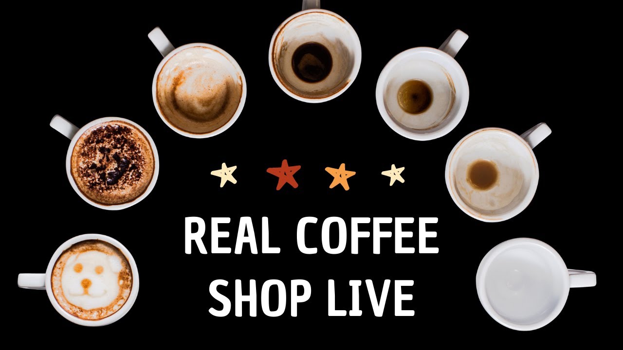 LIVE Coffee Shop Atmosphere with the coolest JAZZ - YouTube