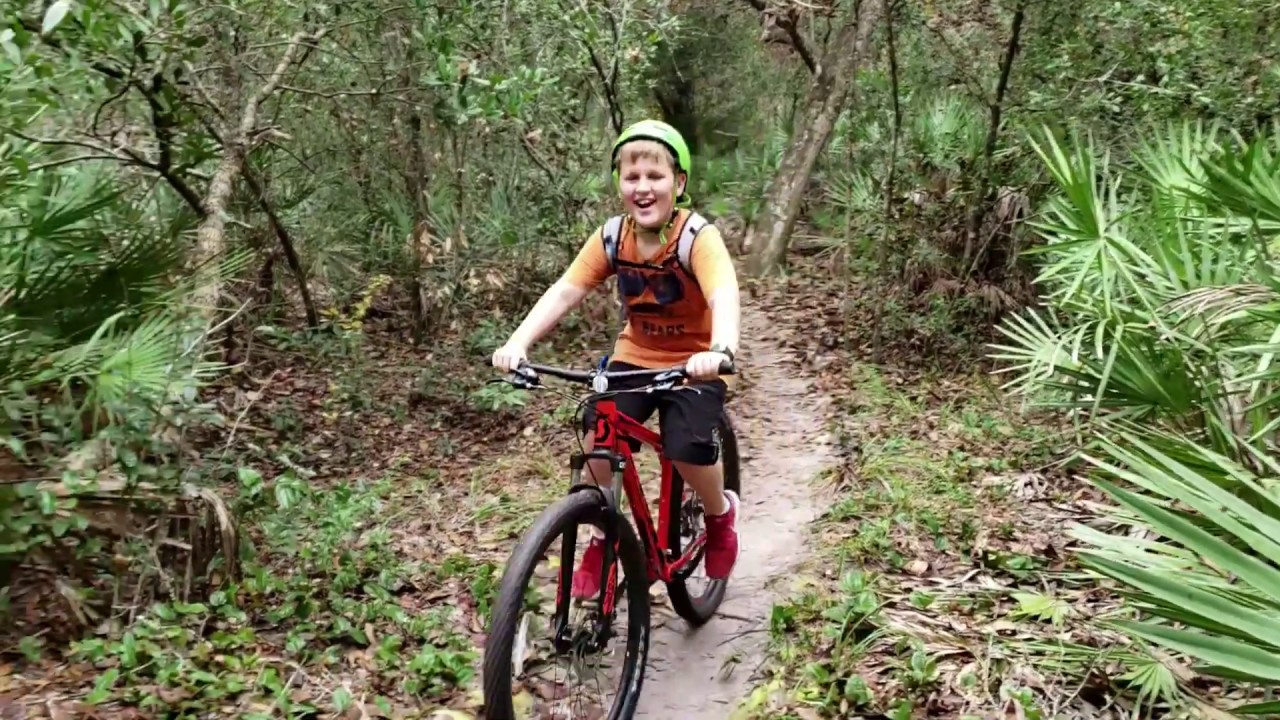 Mountain Biking Doris Leeper Spruce Creek Preserve - YouTube