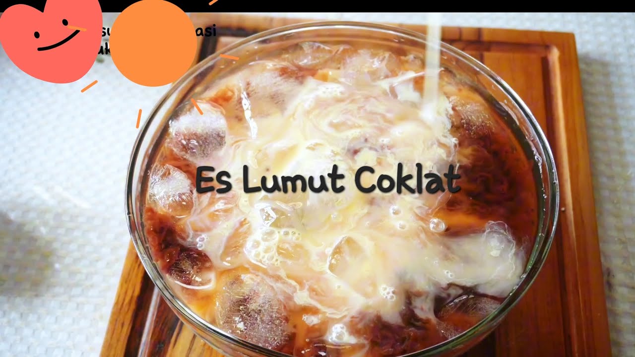 Membuat Es lumut Coklat simple creamy segar - YouTube