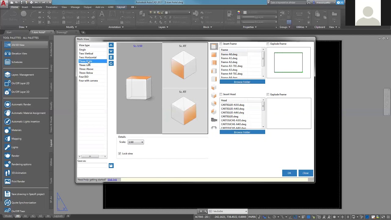 How to set print layout - YouTube