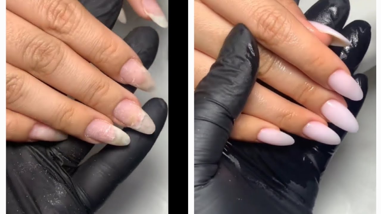 Most Beautiful Nails transformation 😍 - YouTube