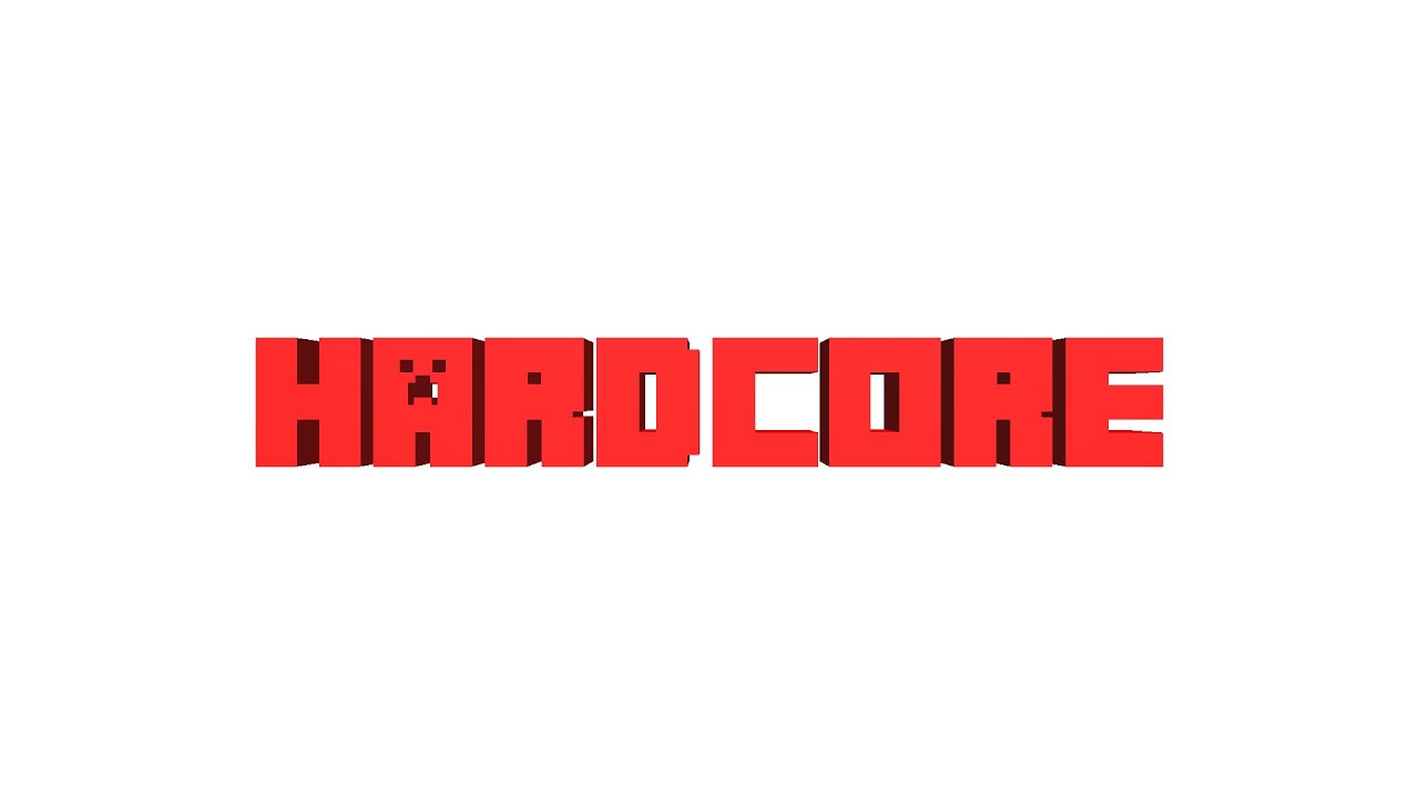 Hardcore minecraft logo - billobt