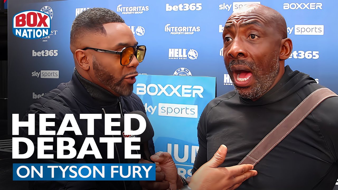 Johnny Nelson & Spencer Fearon FIERY ARGUMENT Over Tyson Fury - YouTube
