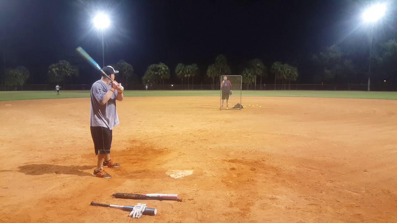 Adam Rockoff Danny Best tag team softball Home Run Derby - YouTube