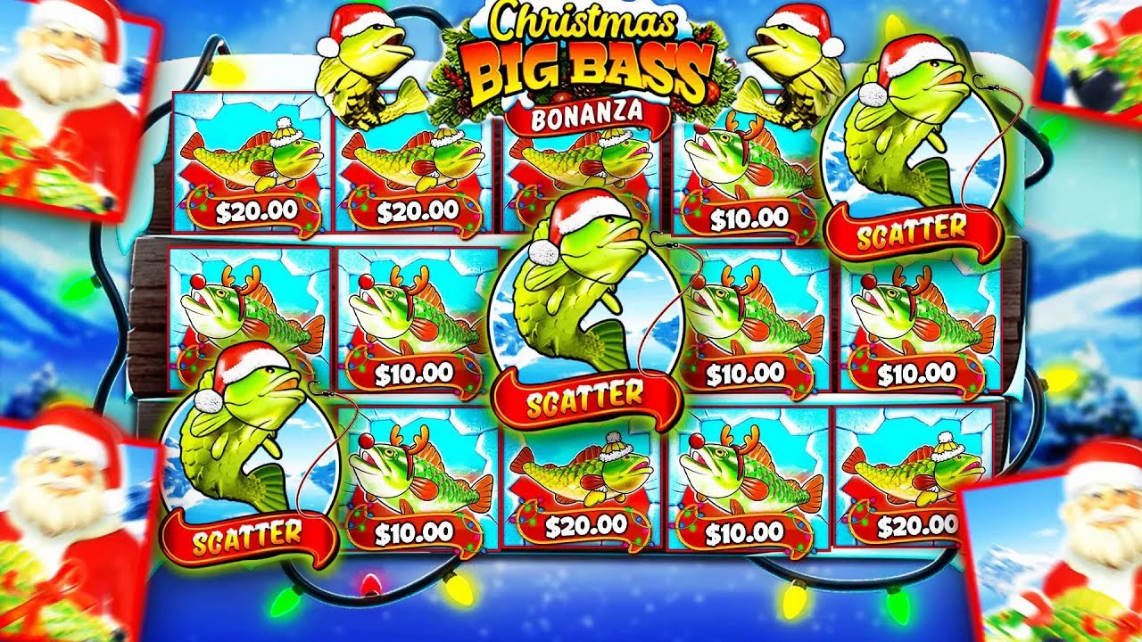 ALL IN BONUS BUYS ON NEW CHRISTMAS BIG BASS BONANZA SLOT! - YouTube