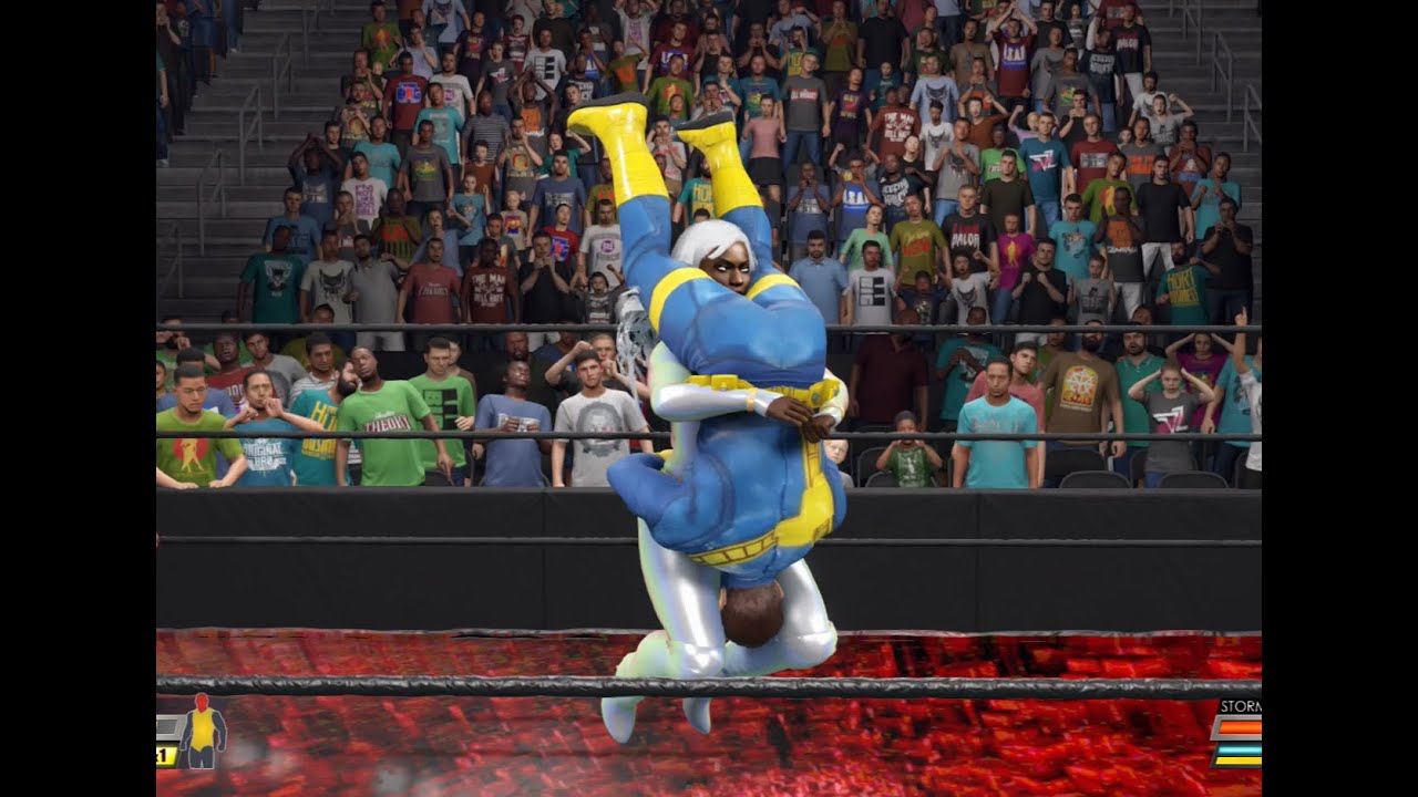WIWA Wrestling Match #570: Cyclops vs Storm - YouTube