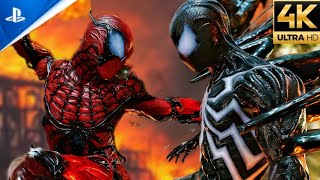 Carnage Symbiote Suit Vs Scream Symbiote Boss Fight Ultimate Difficulty ...