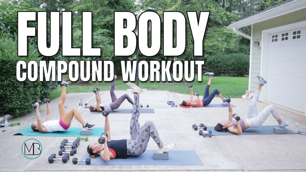 45 MIN Full Body Compound Workout | 5 MIN CORE - YouTube