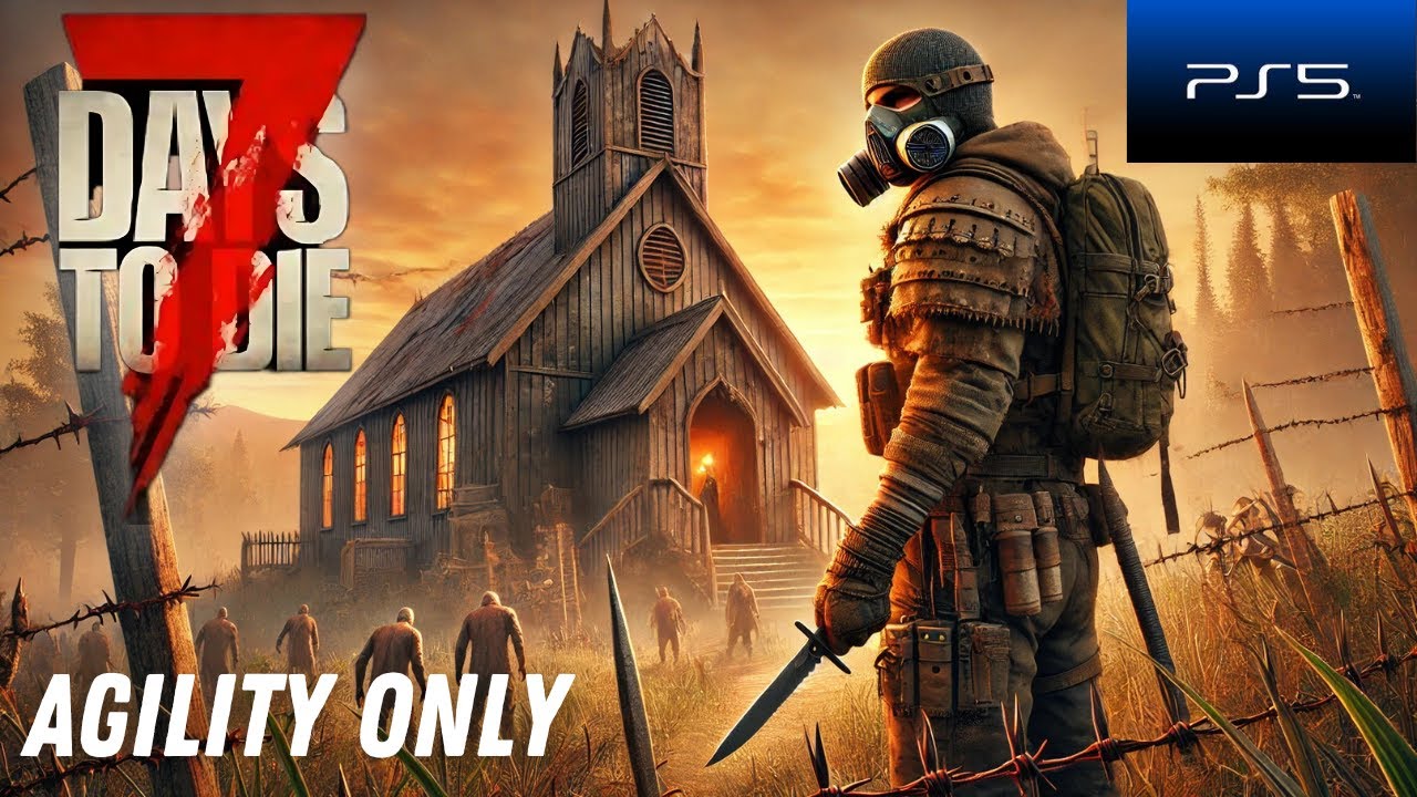 Building the Church Horde Base! 7 Days to Die Agility Challenge - Ep 5 ...