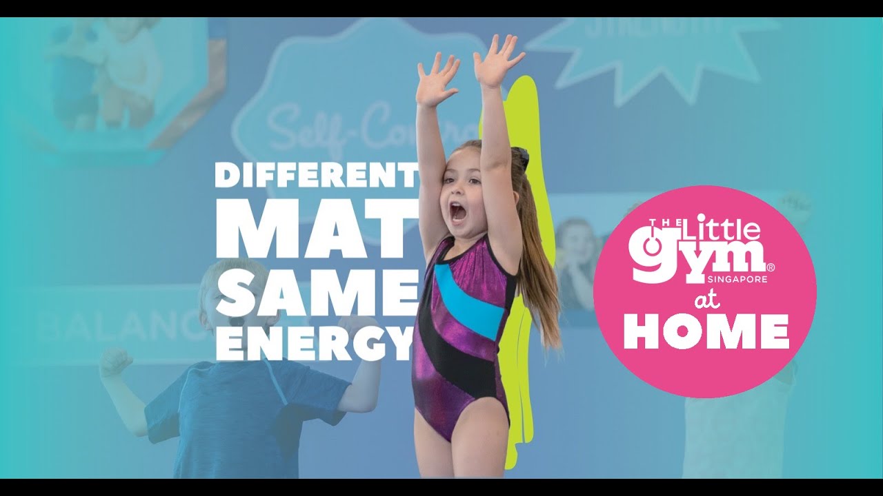 The Little Gym at Home Pre-K Class Lesson 14 - YouTube