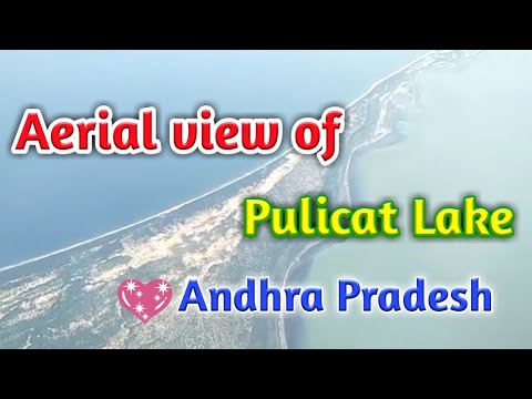 Aerial view of pulicat Lake 💖 Andhra Pradesh - YouTube