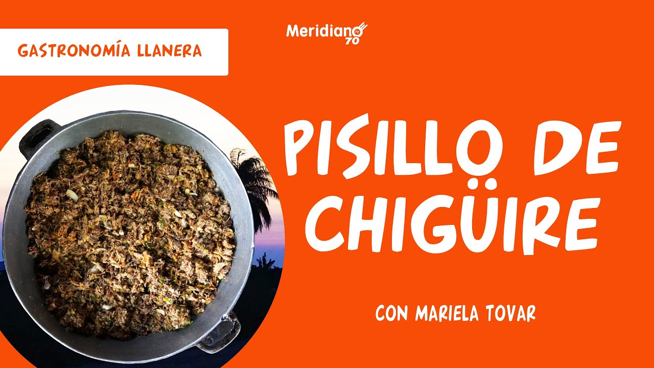 Haciendo pisillo de Chigüire | Cocina llanera - YouTube