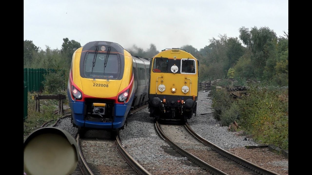 Two For One Special On Passing Trains In 2018 Part 2 - YouTube