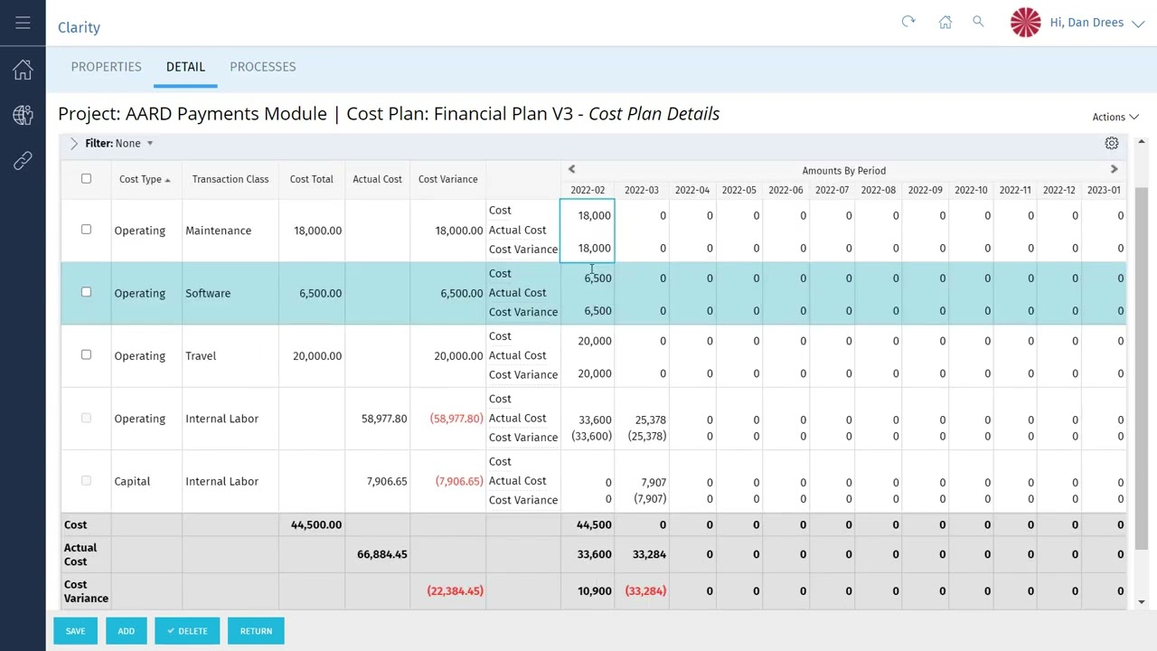 Classic PPM vs. Clarity’s Modern UI - Video 4: Copying and pasting ...
