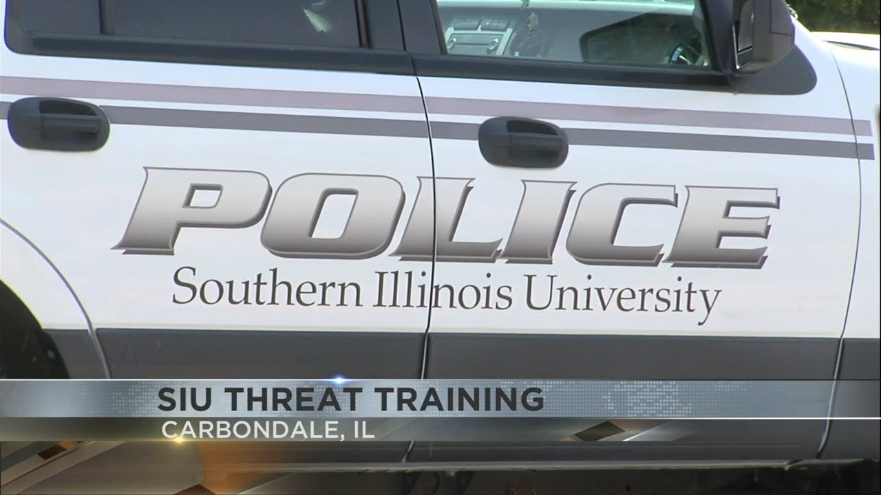 SIU holds active threat training scenarios on campus - YouTube
