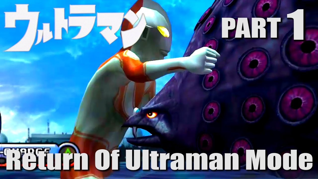 ULTRAMAN PS2 GAME - Return Of Ultraman Mode Part 1 ( 1080P HD 60fps ...