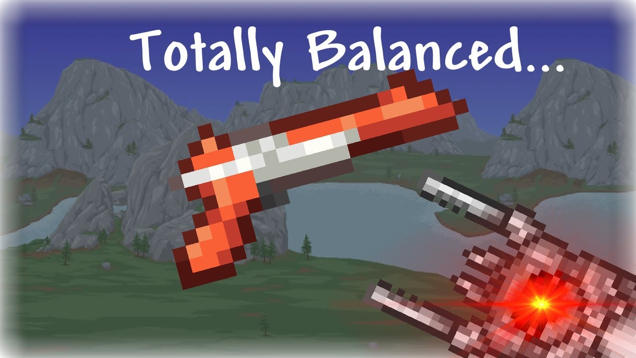 Orange Zapinator is totally balanced | Terraria - YouTube