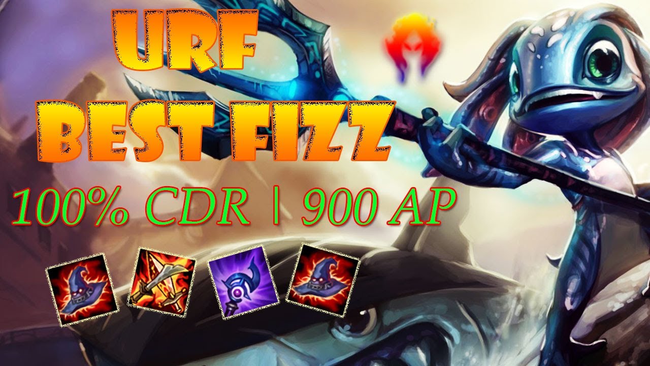 Best URF Fizz | 100% CDR | 900 AP | League Of Legends BD Gaming "Hares ...