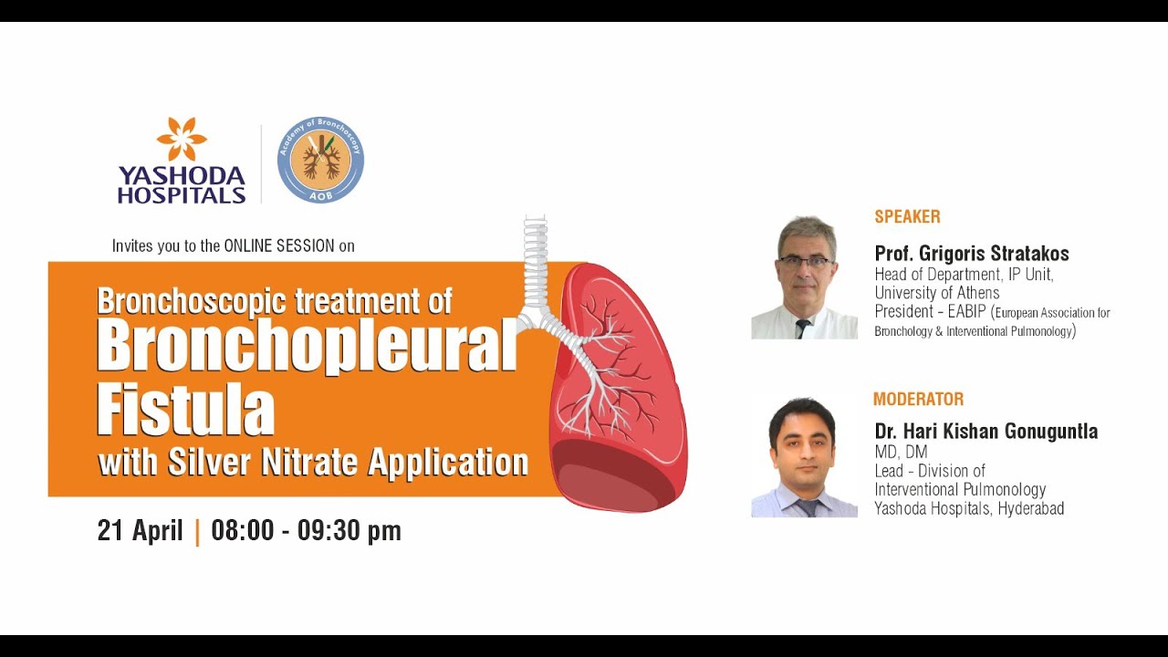 Bronchoscopic Treatment of Bronchopleural Fistula with Silver Nitrate ...
