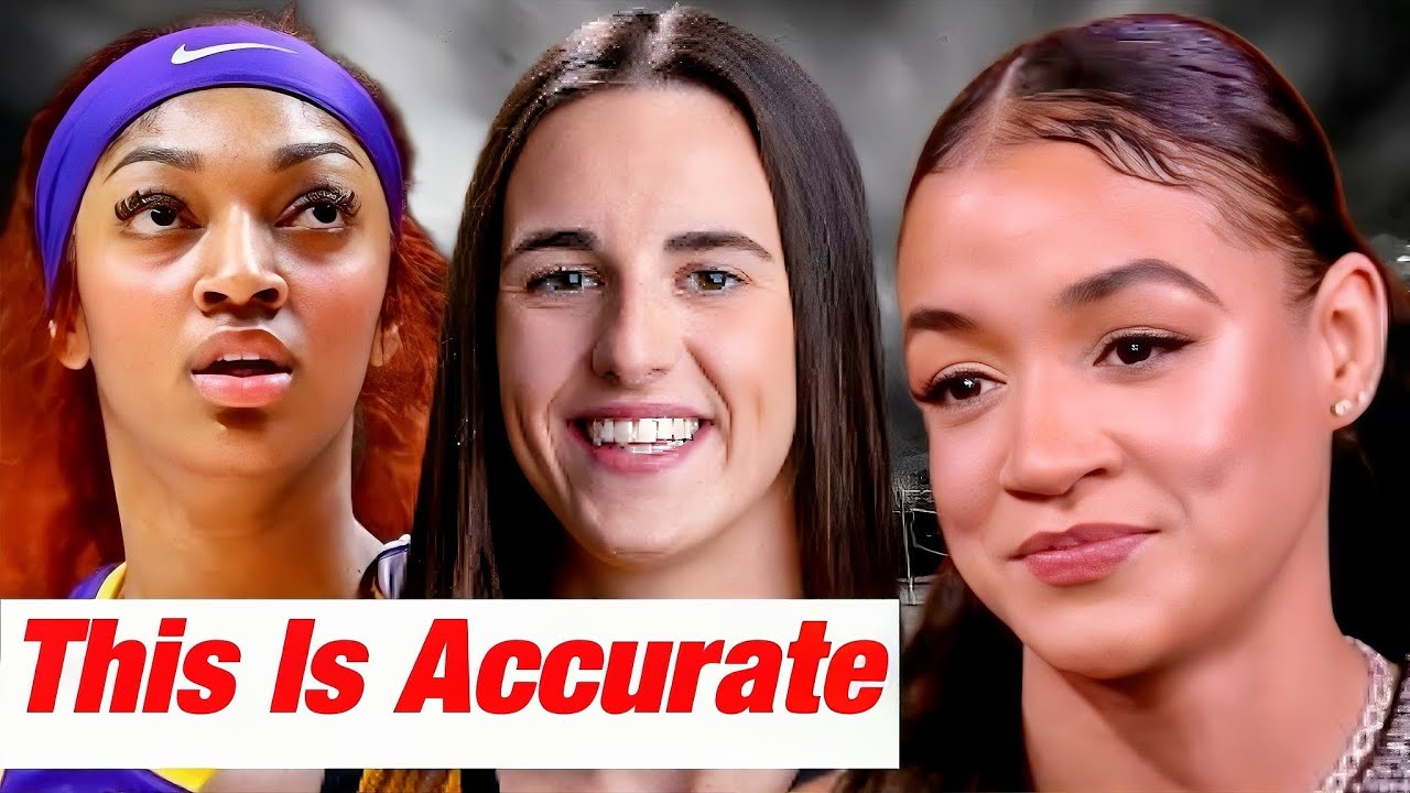 Andraya Carter Fresh Take After Angel Reese Flagrant Foul On Caitlin ...