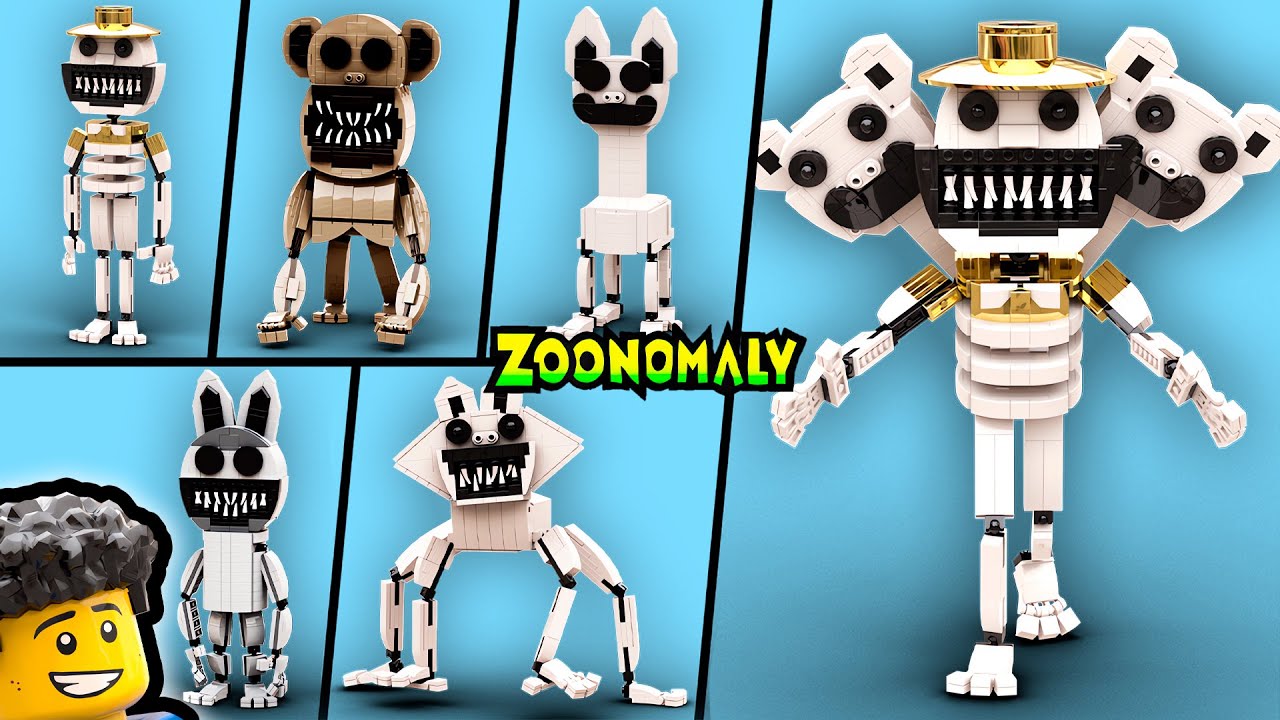 LEGO ZOONOMALY: Building All MONSTERS from ZOONOMALY Horror Game - YouTube