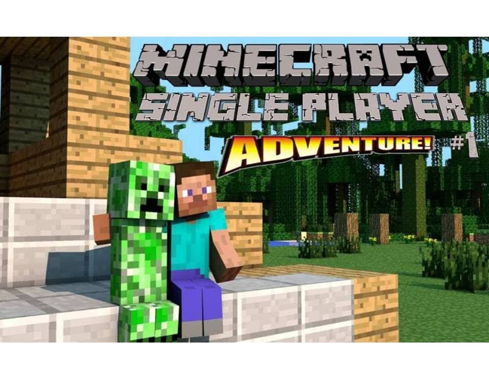 Minecraft Single Player Adventure (1): We start to mine! /Let's Play ...