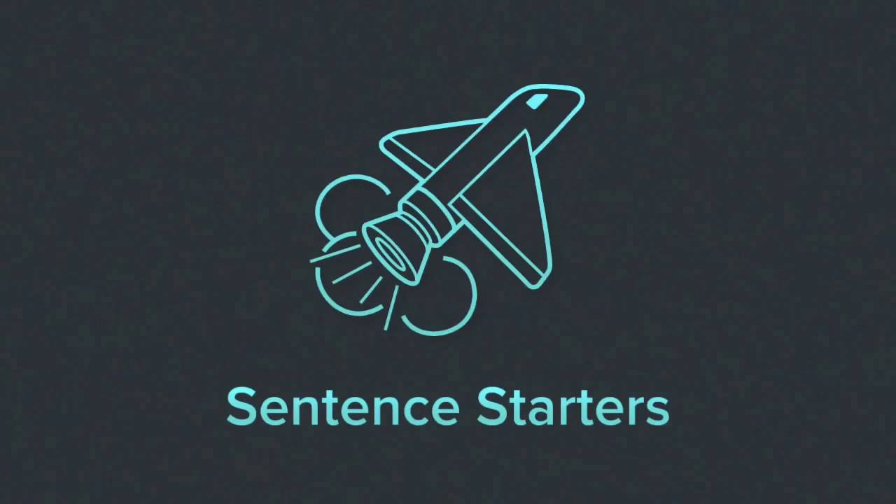 Teach English Now! Sentence Starters: I start, you finish! An ESL ...