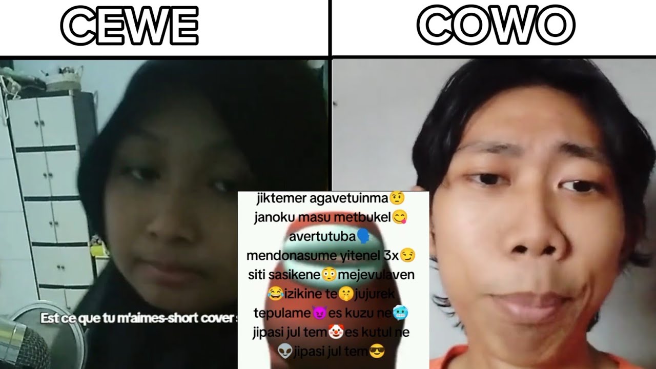 Cewe Vs Cowo cover lagu Es-Kutulne (Est-ce Que Tu M'aimes) - YouTube